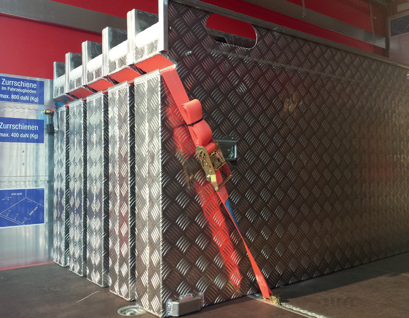 Schlauchkassette flexattack® BUND 2010 für Schlauchwagen der Feuerwehr - FNW - Feuerwehrservice