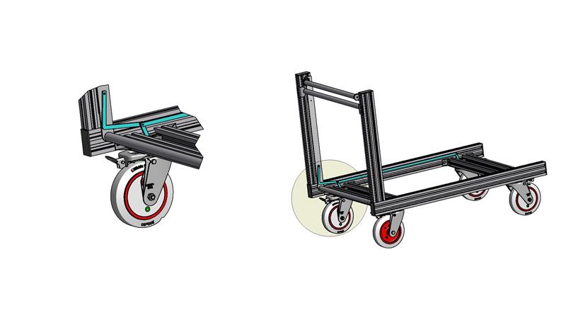 Tot-Mann-Bremse 3 -Stronghold- für Rollcontainer - FNW - Feuerwehrservice