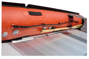 Rettungsboot RTB 1 DIN 14961:2013-04 mit Gabelheck - FNW - Feuerwehrservice