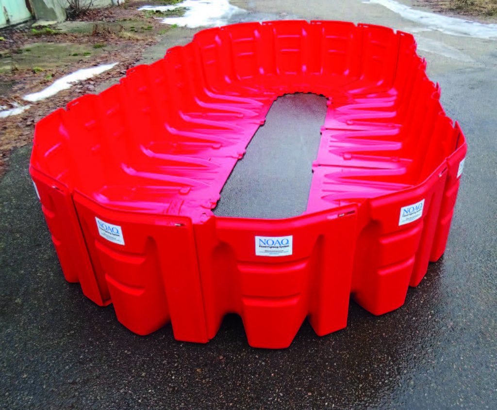 NOAQ Boxwall - Mobiler Hochwasserschutz - FNW - Feuerwehrservice